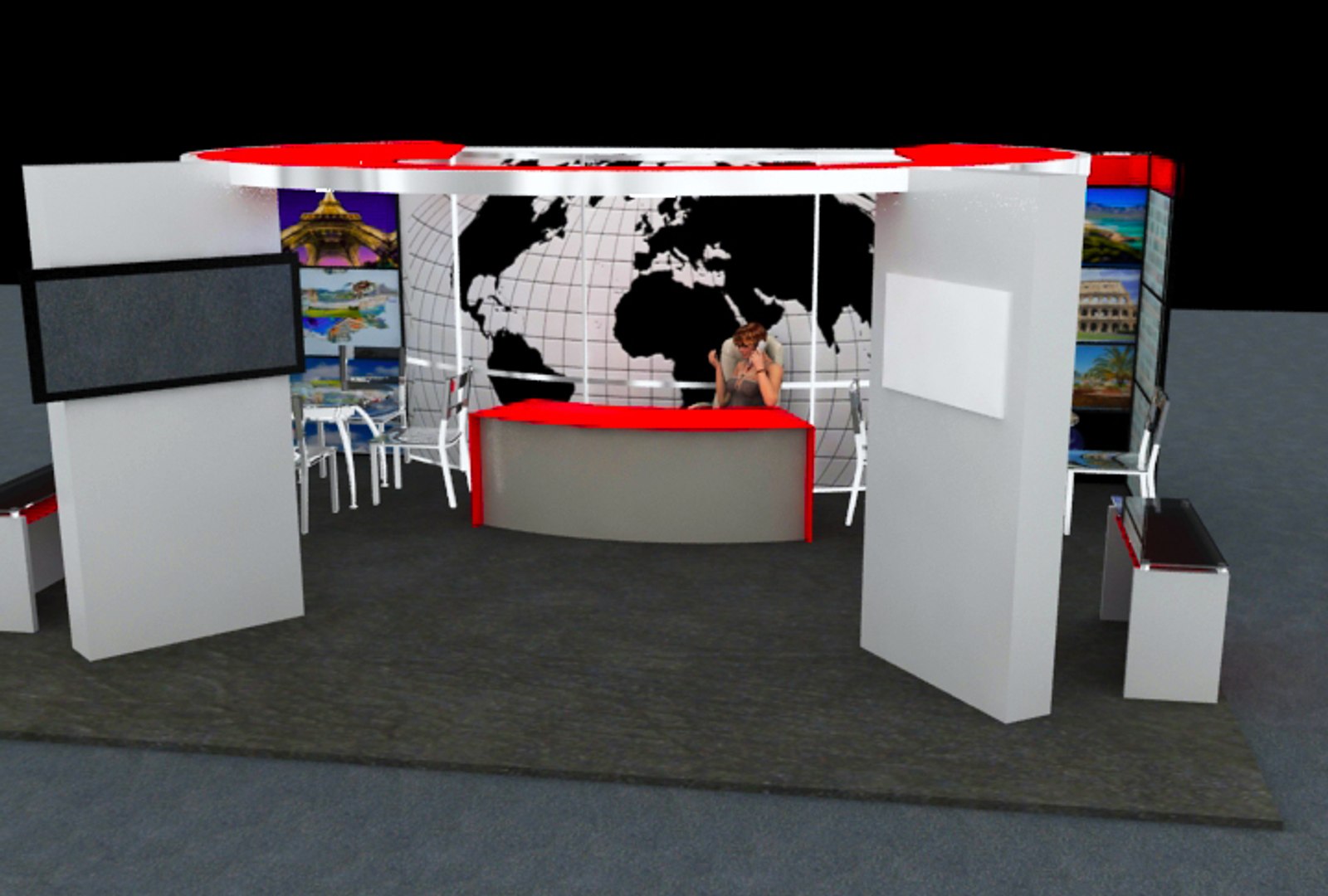 3d Model Exhibition Md Design