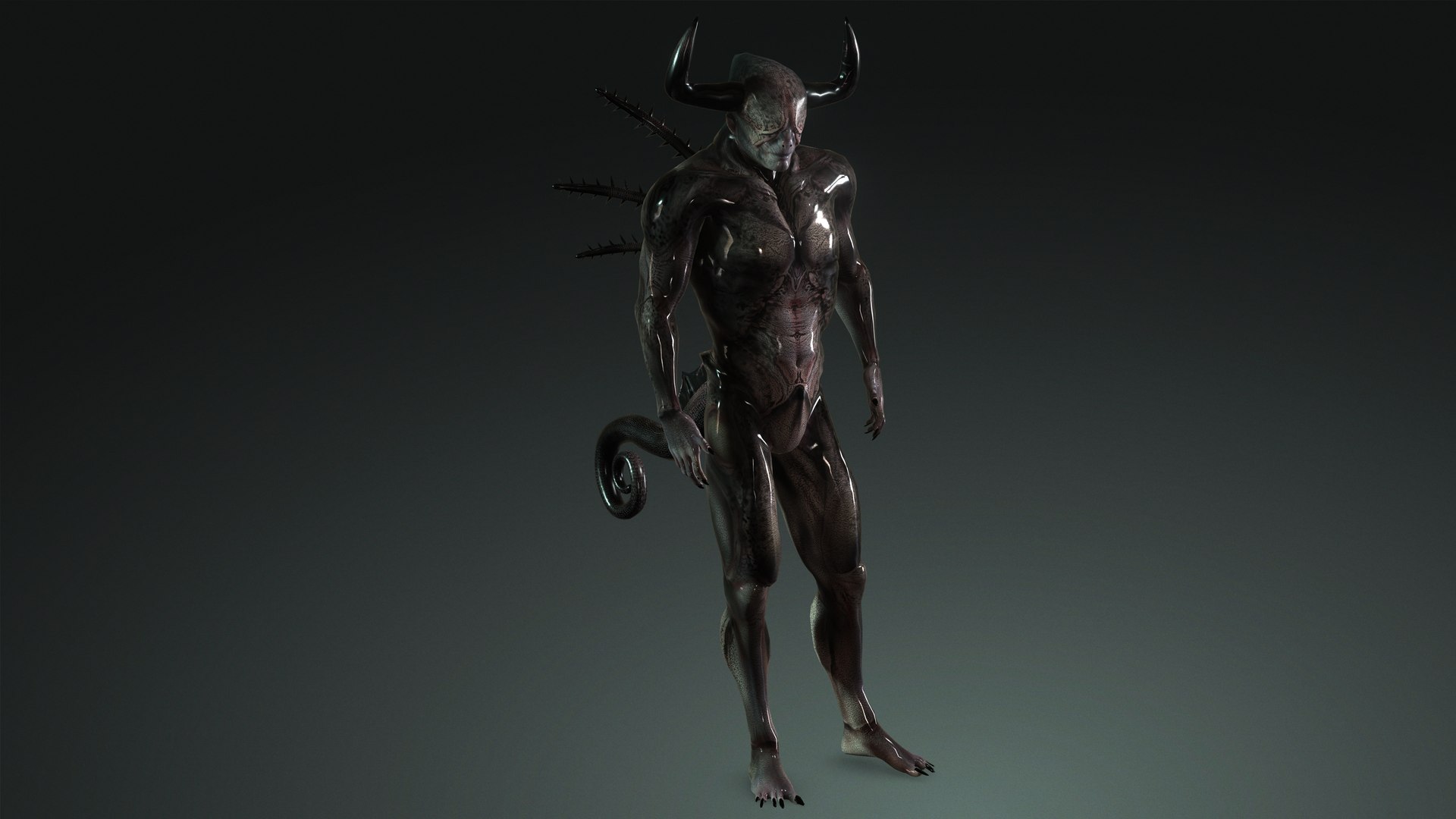 MONSTER CHARACTER DEMON 3D model - TurboSquid 2065405