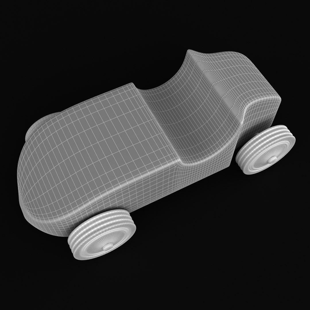 3ds speed racer car