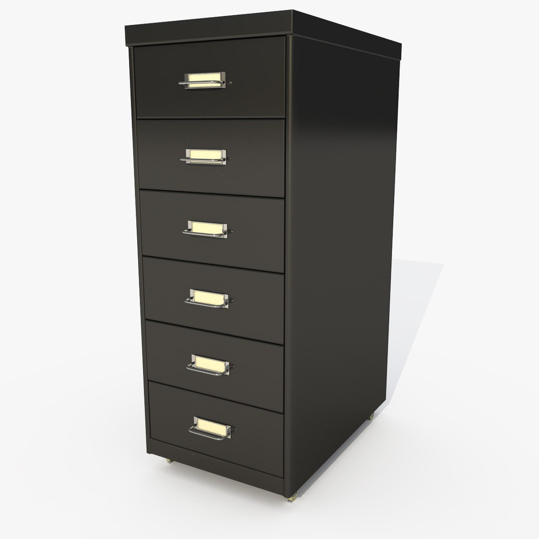 Office Cabinet Drawer Pack 3d Max