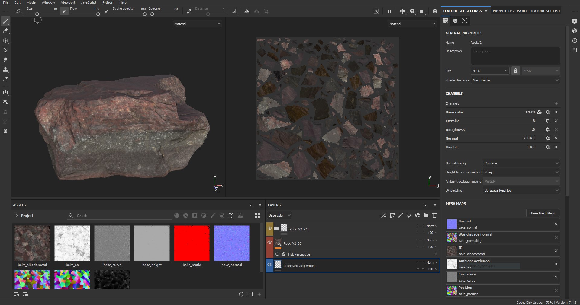 Rock V2 3D - TurboSquid 2065014