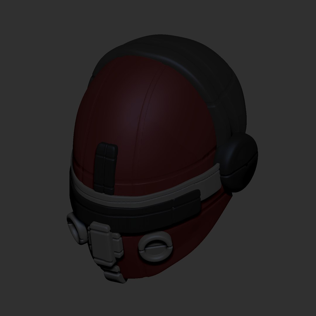 3D Mask Helmet Sculpt Printable - TurboSquid 1594341