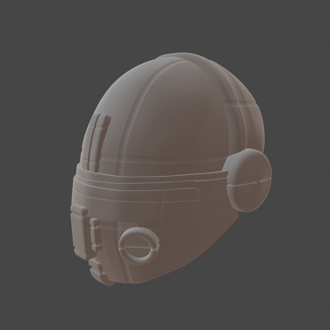 3D Mask Helmet Sculpt Printable - TurboSquid 1594341