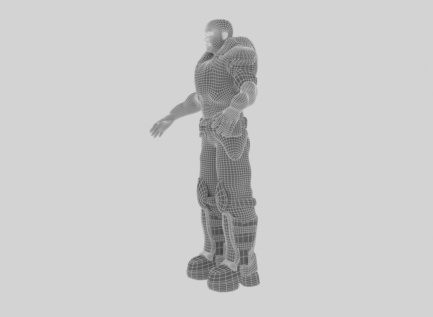 3D Model Fiction Soldier - TurboSquid 1525218
