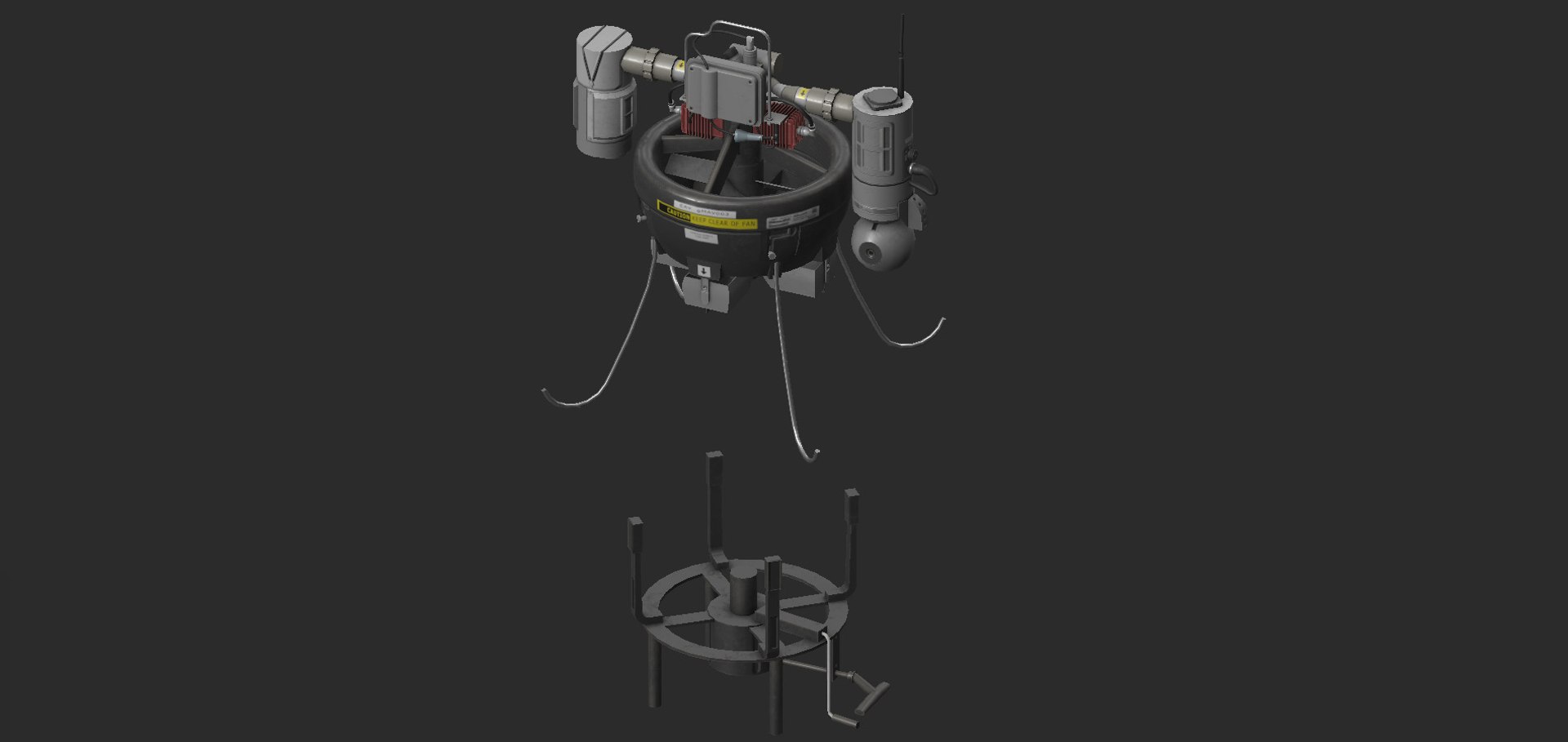 3D Rq16 Drone Model - TurboSquid 1528716