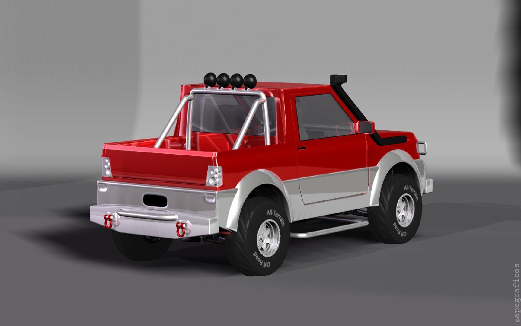 3D Model 4x4 Vehicle Suv - TurboSquid 1243408