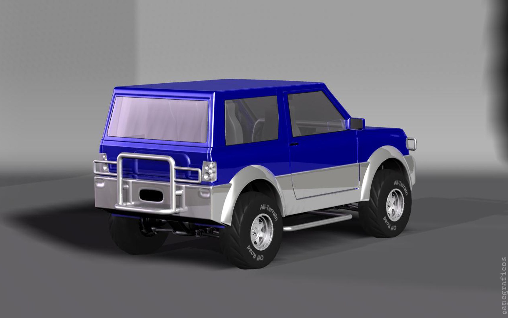 3D Model 4x4 Vehicle Suv - TurboSquid 1243408