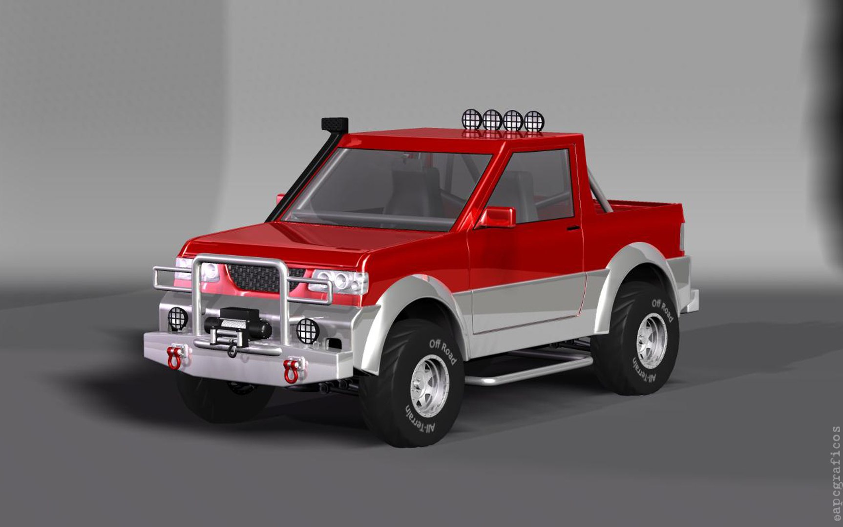 3D Model 4x4 Vehicle Suv - TurboSquid 1243408