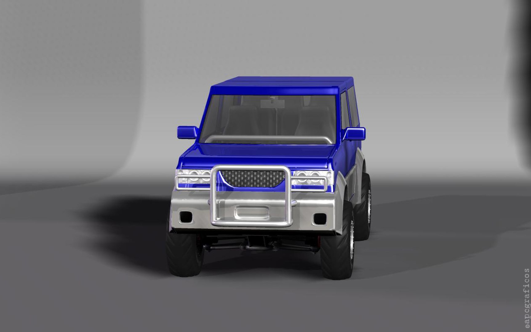 3D Model 4x4 Vehicle Suv - TurboSquid 1243408