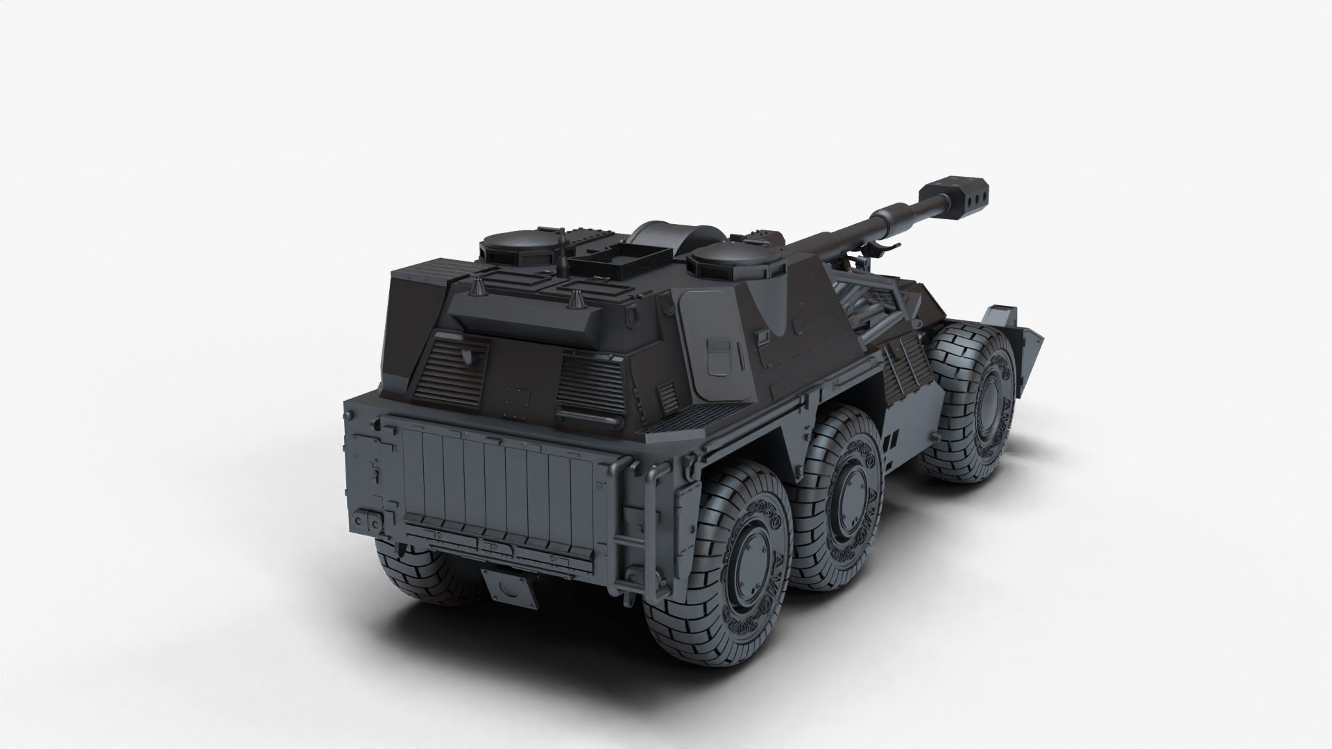 Tank Gun G6 Model - TurboSquid 2272781