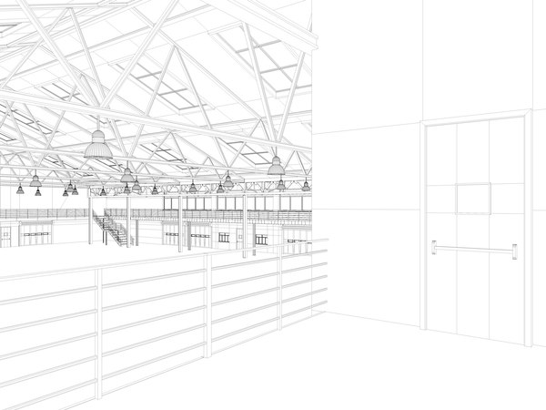 modelo 3d Almacén 11 interior y exterior - TurboSquid 2073673