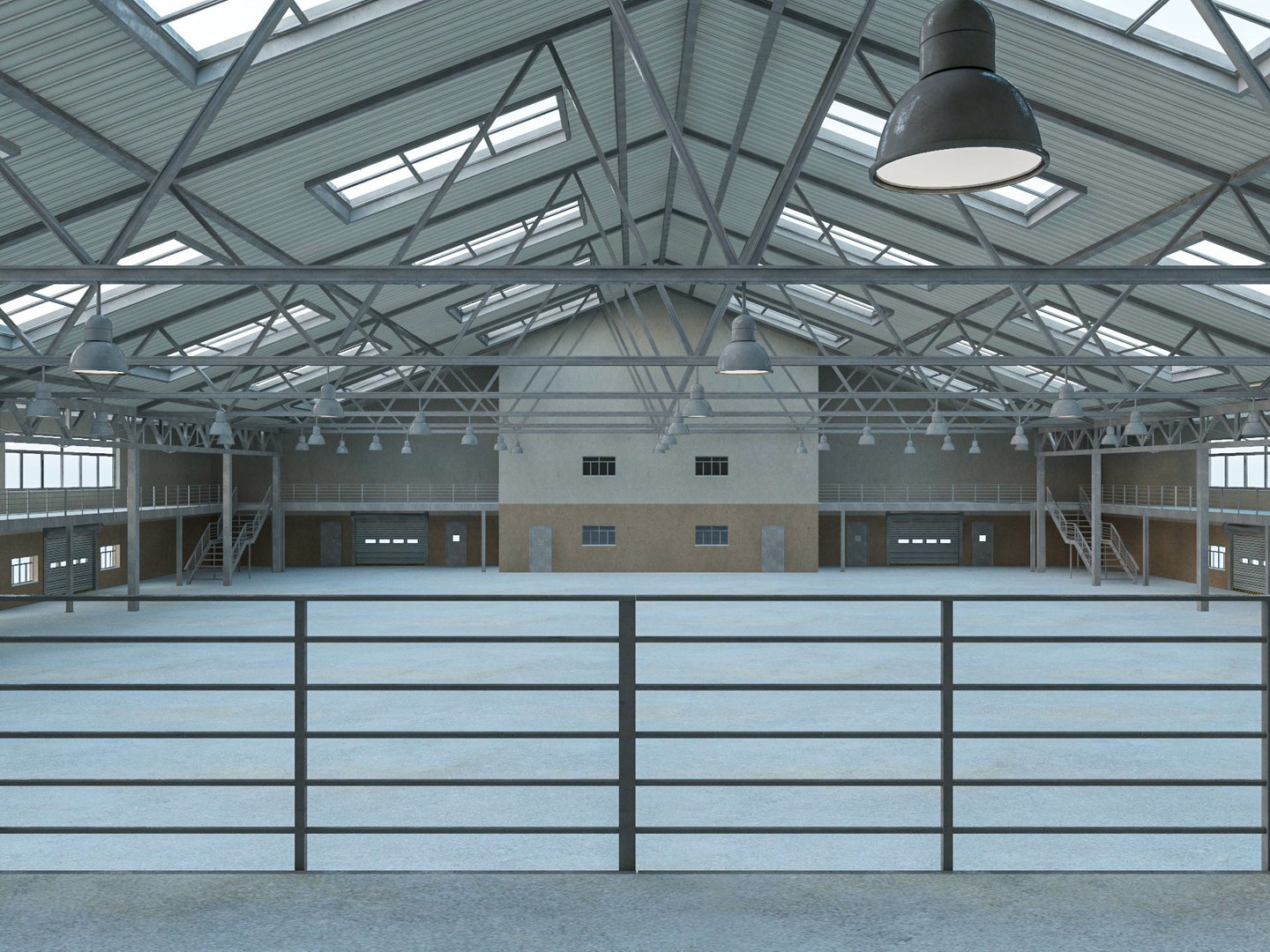 3D Warehouse 11 Interior And Exterior Model - TurboSquid 2073673