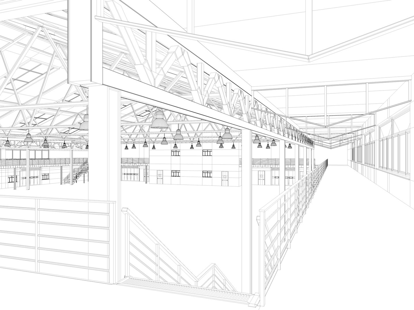 3D Warehouse 11 interior and exterior model - TurboSquid 2073673