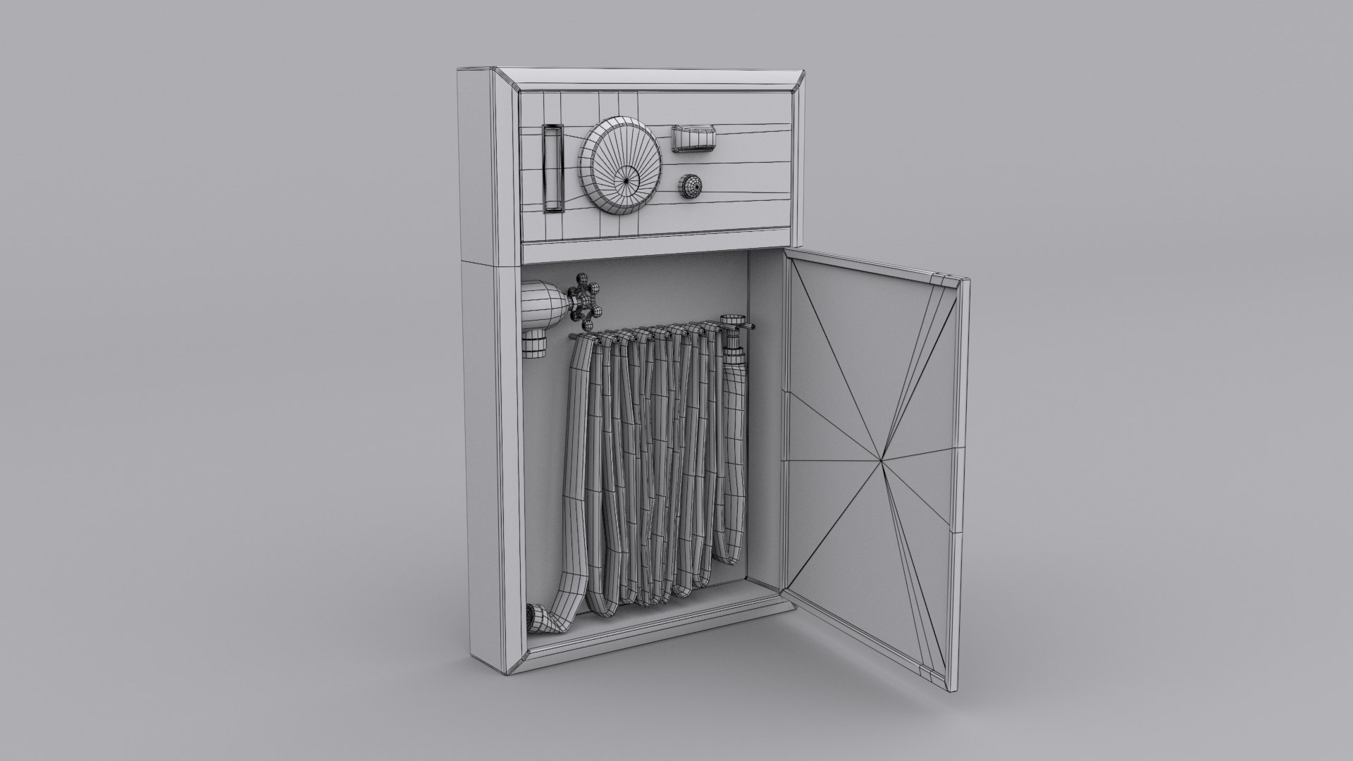 3D Indoor Hydrant - TurboSquid 1646978