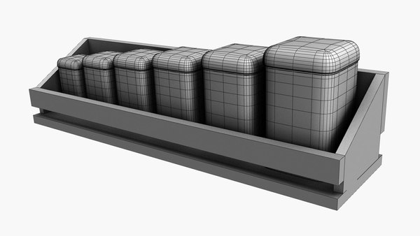 3D model spice rack - TurboSquid 1670288