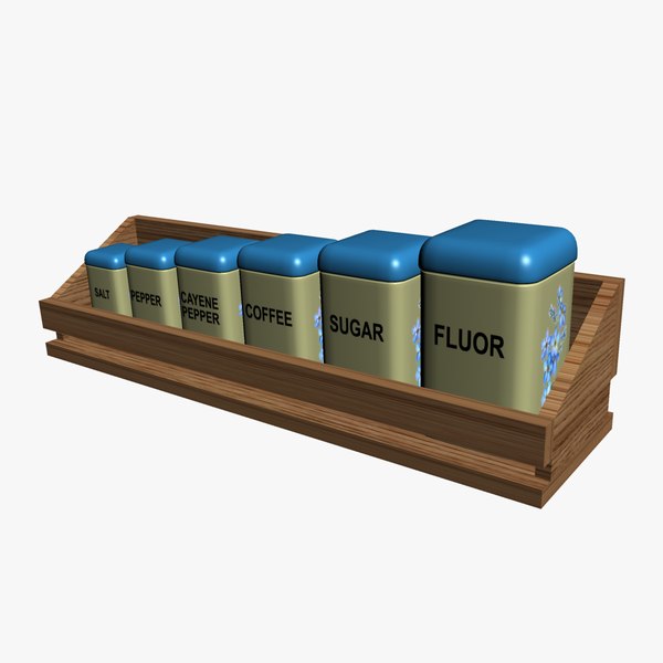 3D model spice rack - TurboSquid 1670288