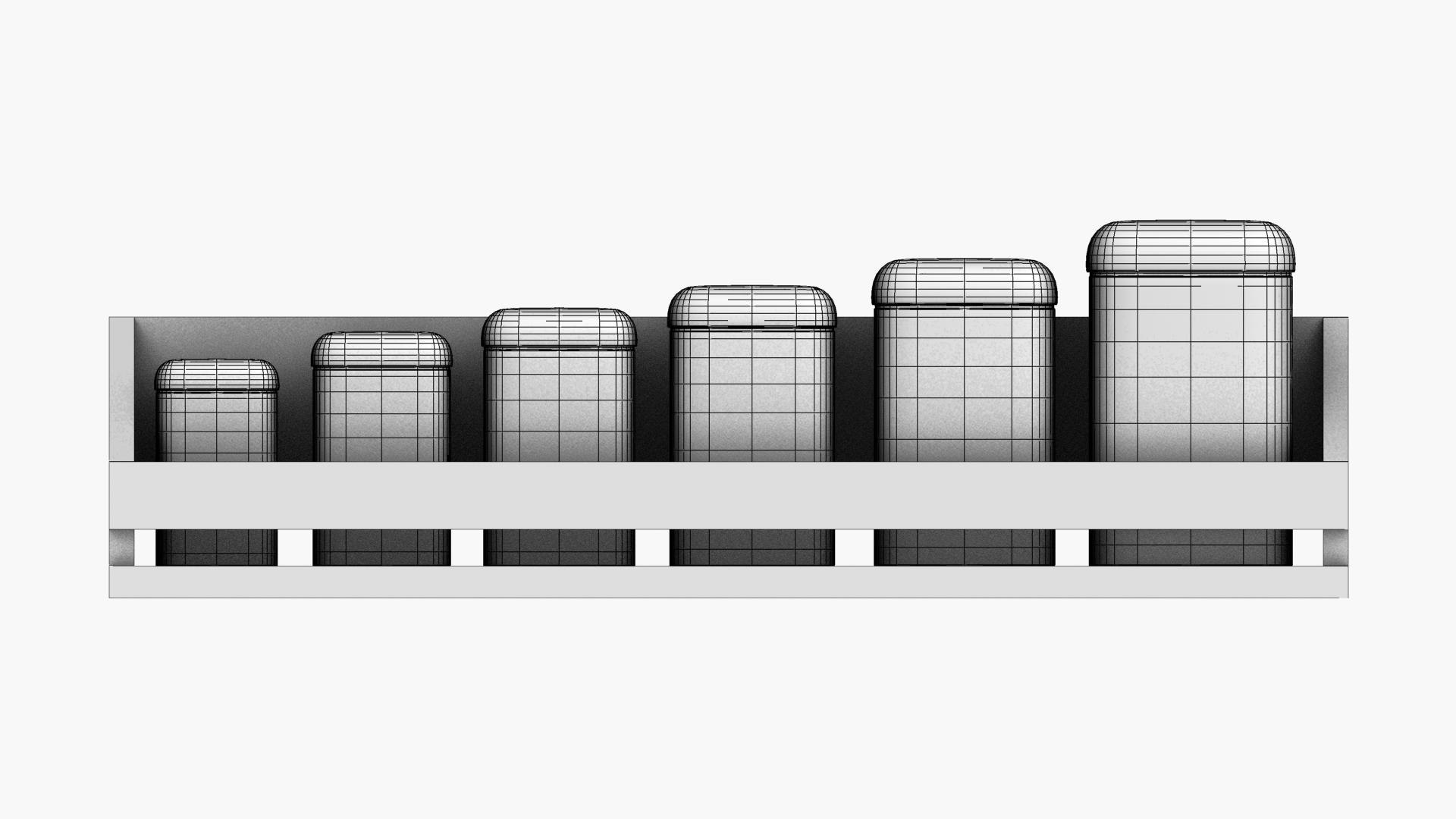 3D Model Spice Rack - TurboSquid 1670288