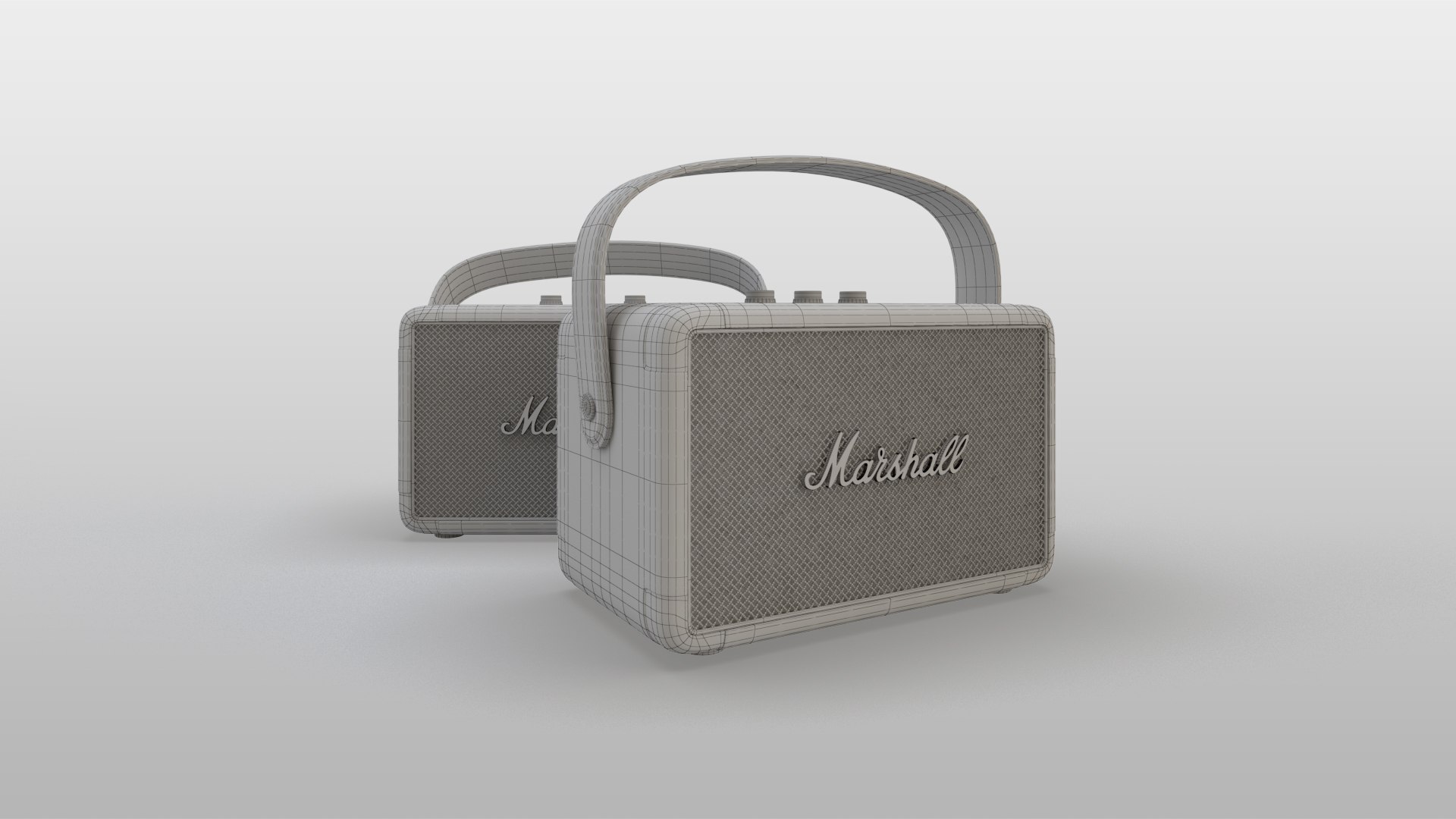Marshall Kilburn Speaker Model - TurboSquid 1445431