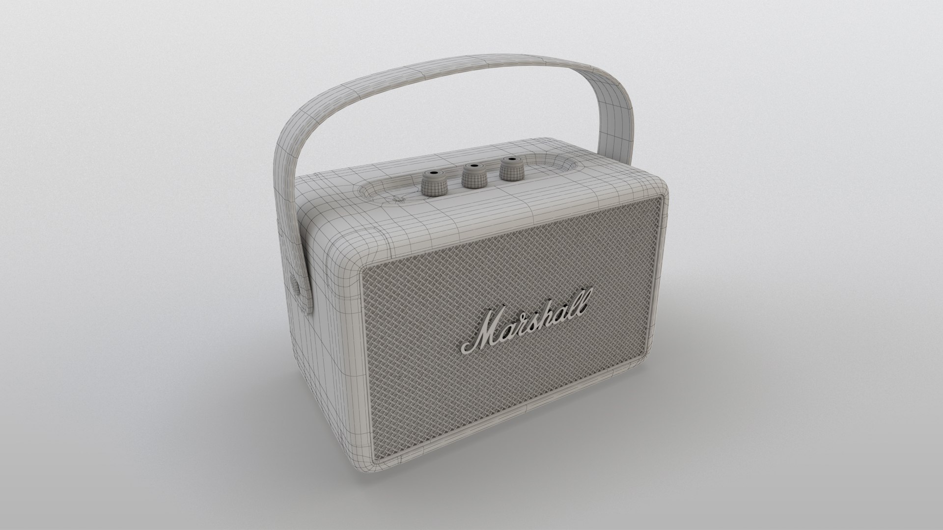 Marshall Kilburn Speaker Model - TurboSquid 1445431