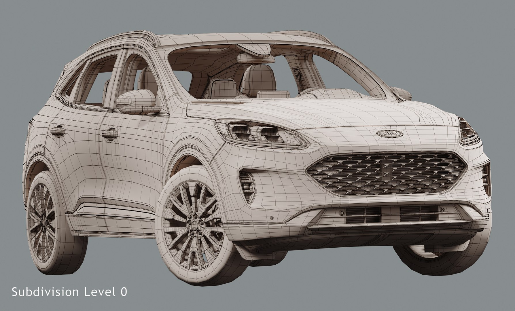 3D model 2020 escape titanium plug-in - TurboSquid 1512251