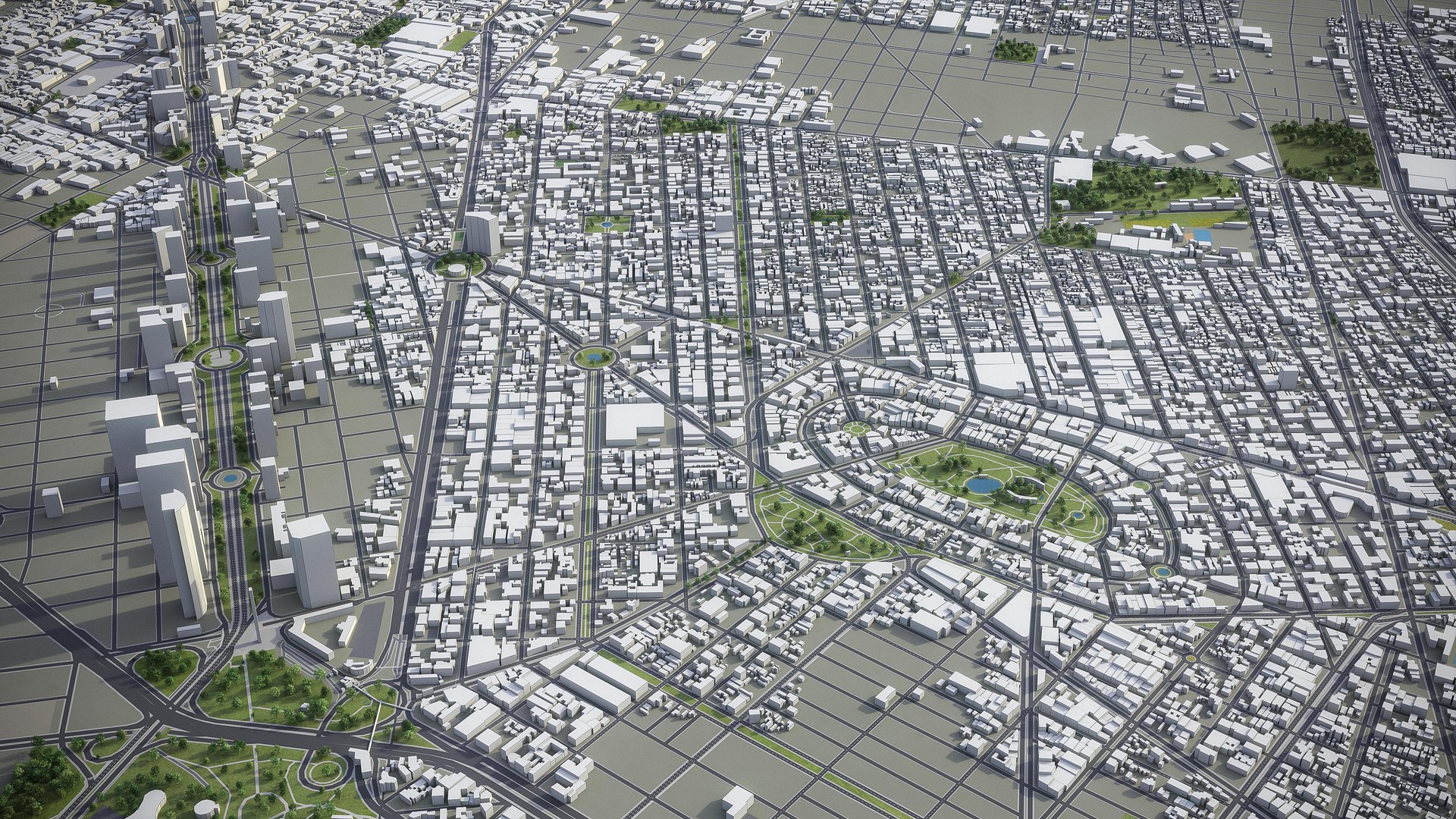 Mexico City Area Model - TurboSquid 1406797