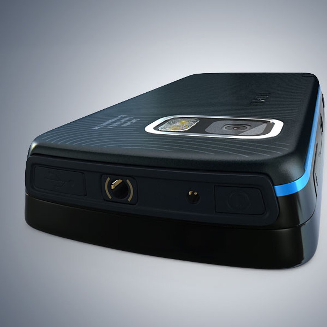 Realistic Nokia Xpressmusic 5800 3d Model