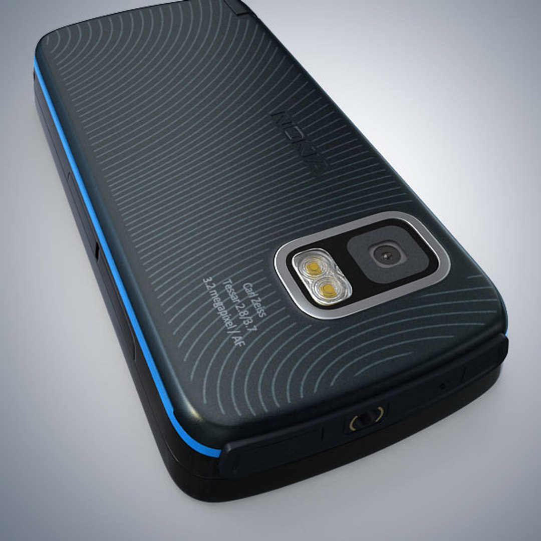 Realistic Nokia Xpressmusic 5800 3d Model