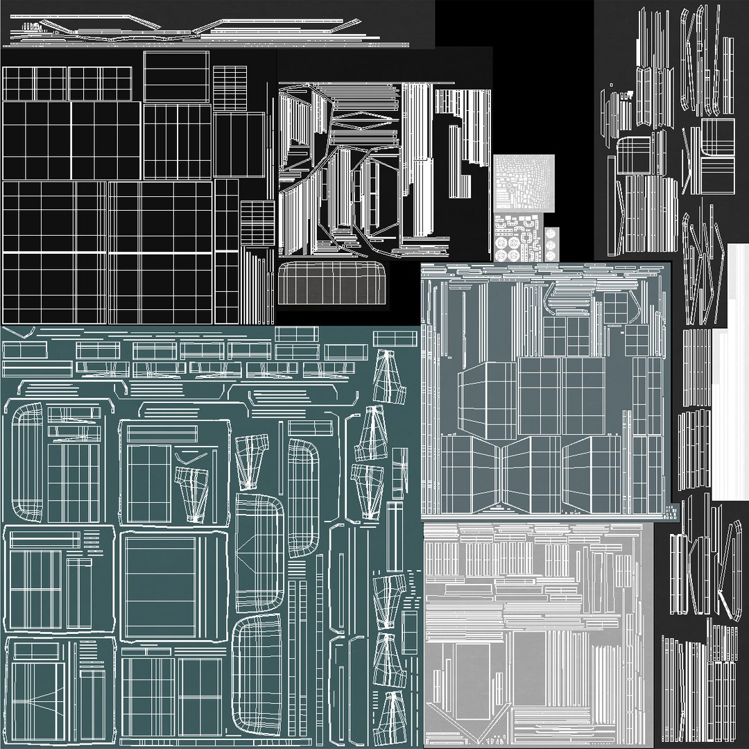 Futuristic Modular Home Design 3D Model - TurboSquid 2352669