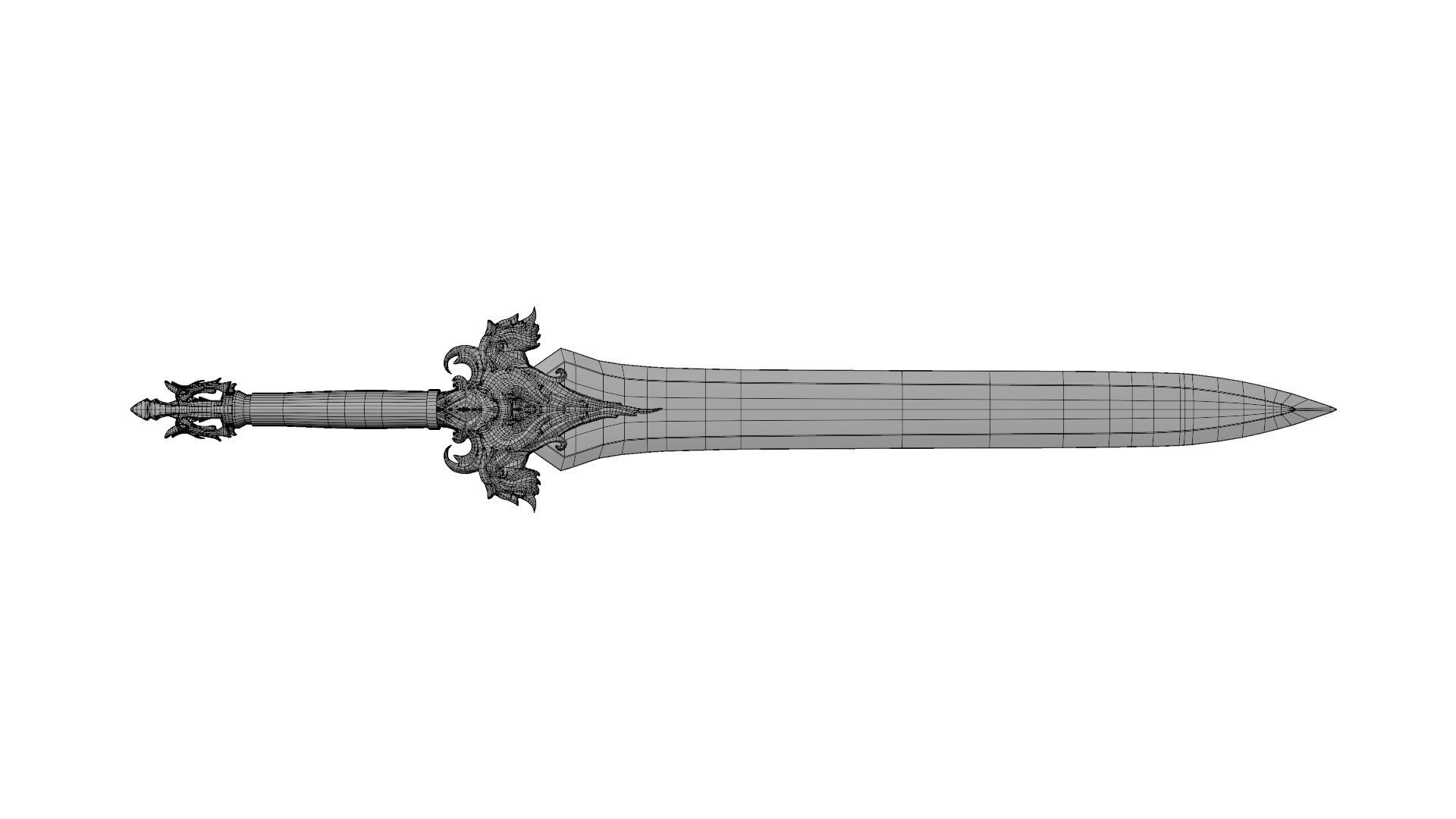 3D Lion Sword - TurboSquid 2126444