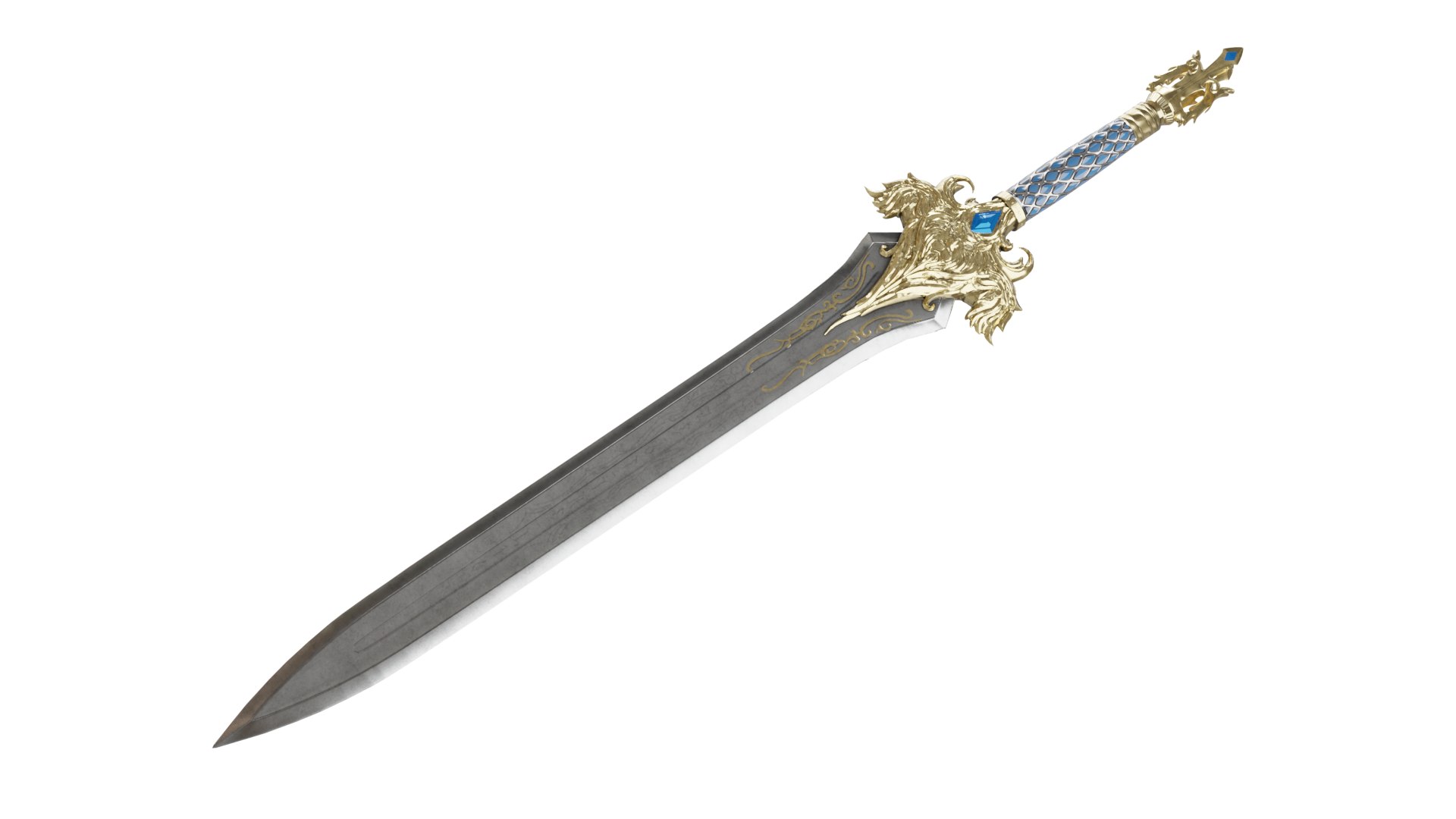 3D Lion Sword - TurboSquid 2126444
