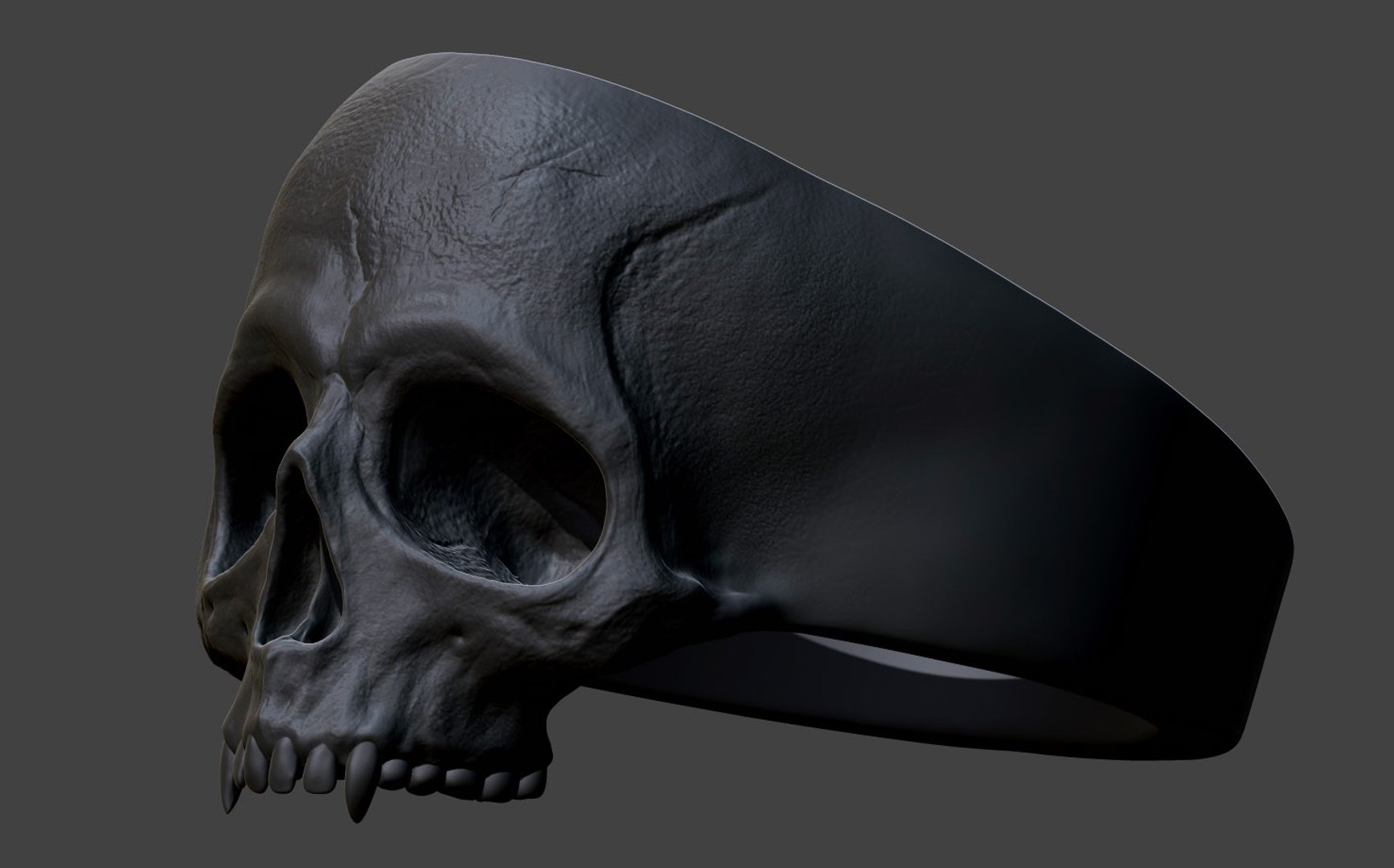 Vampire Skull 3D Model - TurboSquid 1348931