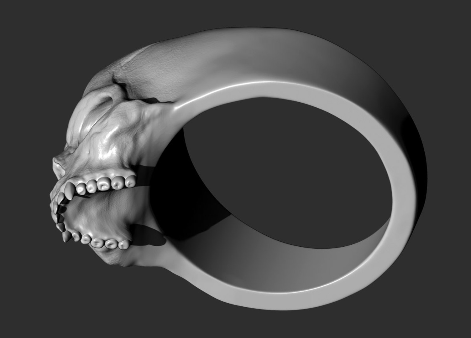 Vampire Skull 3D Model - TurboSquid 1348931