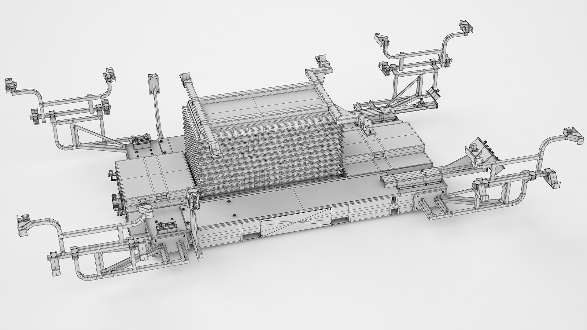 3D Factory Car Electric Trolley 03 Model - TurboSquid 1900067