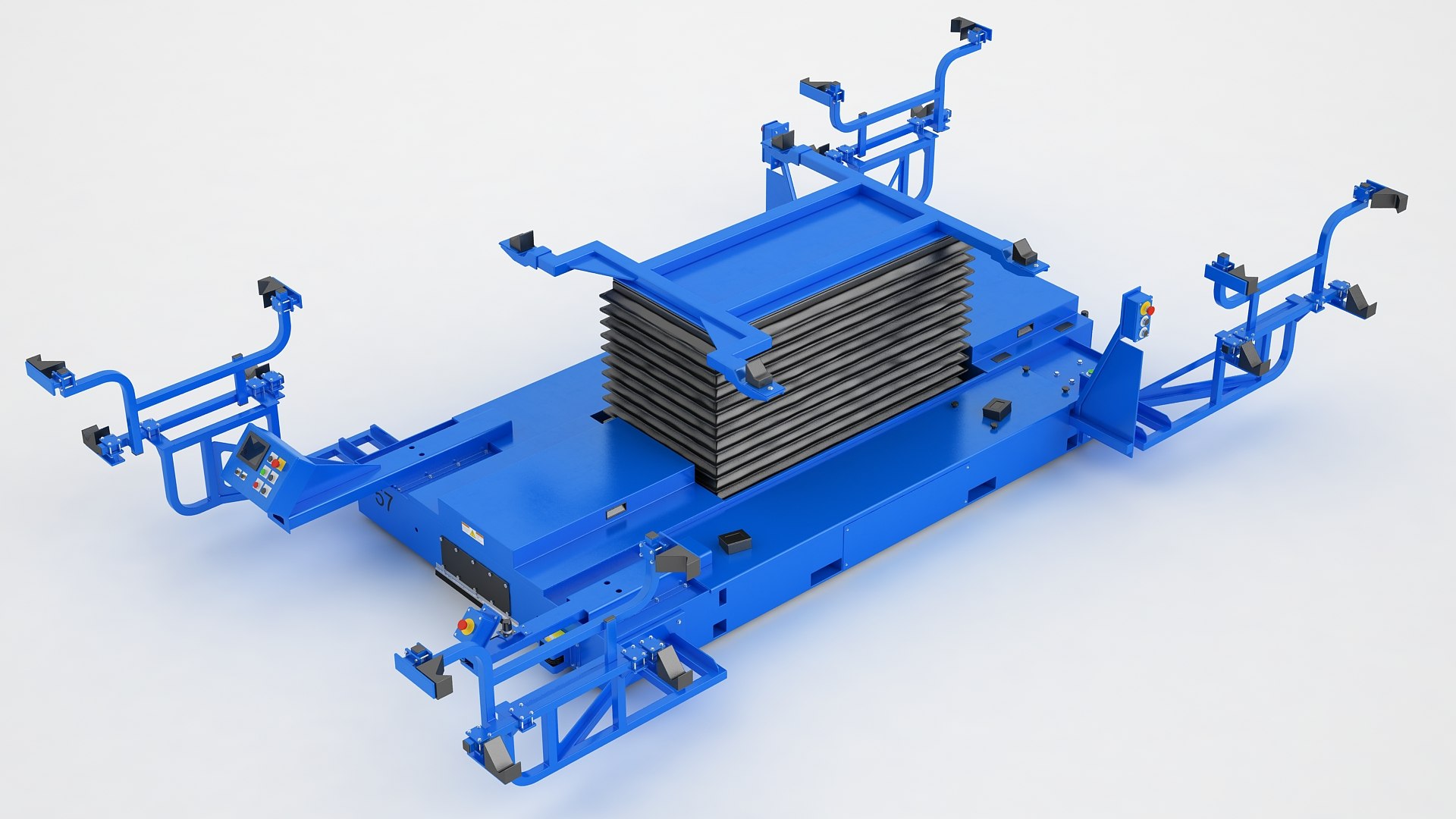 3D Factory Car Electric Trolley 03 Model - TurboSquid 1900067