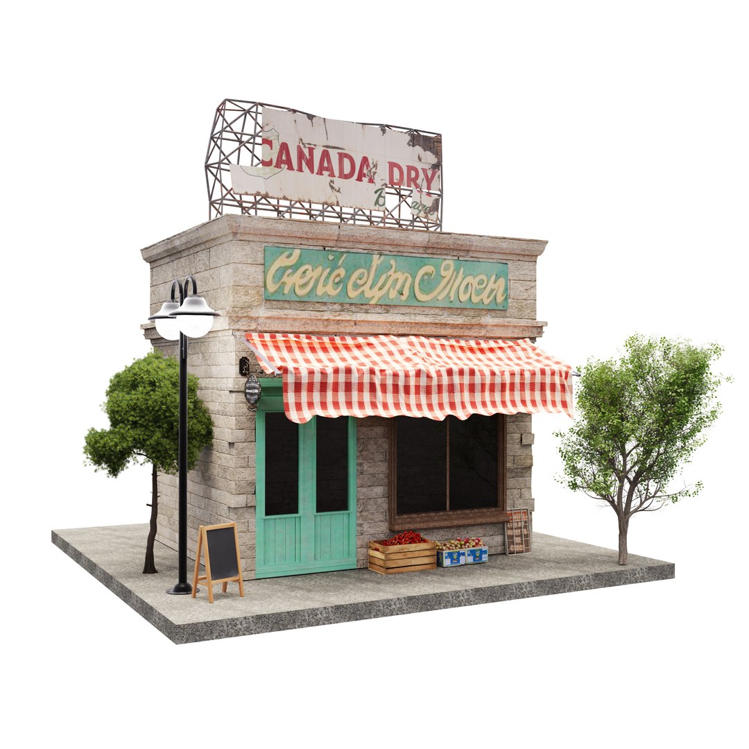 Restaurant Model - TurboSquid 2291391