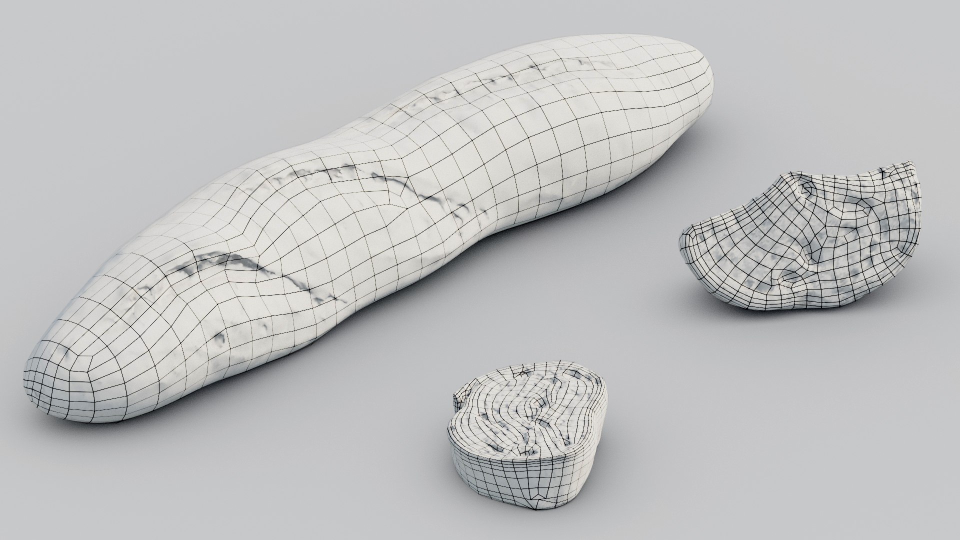 Baguette Model - TurboSquid 1892570