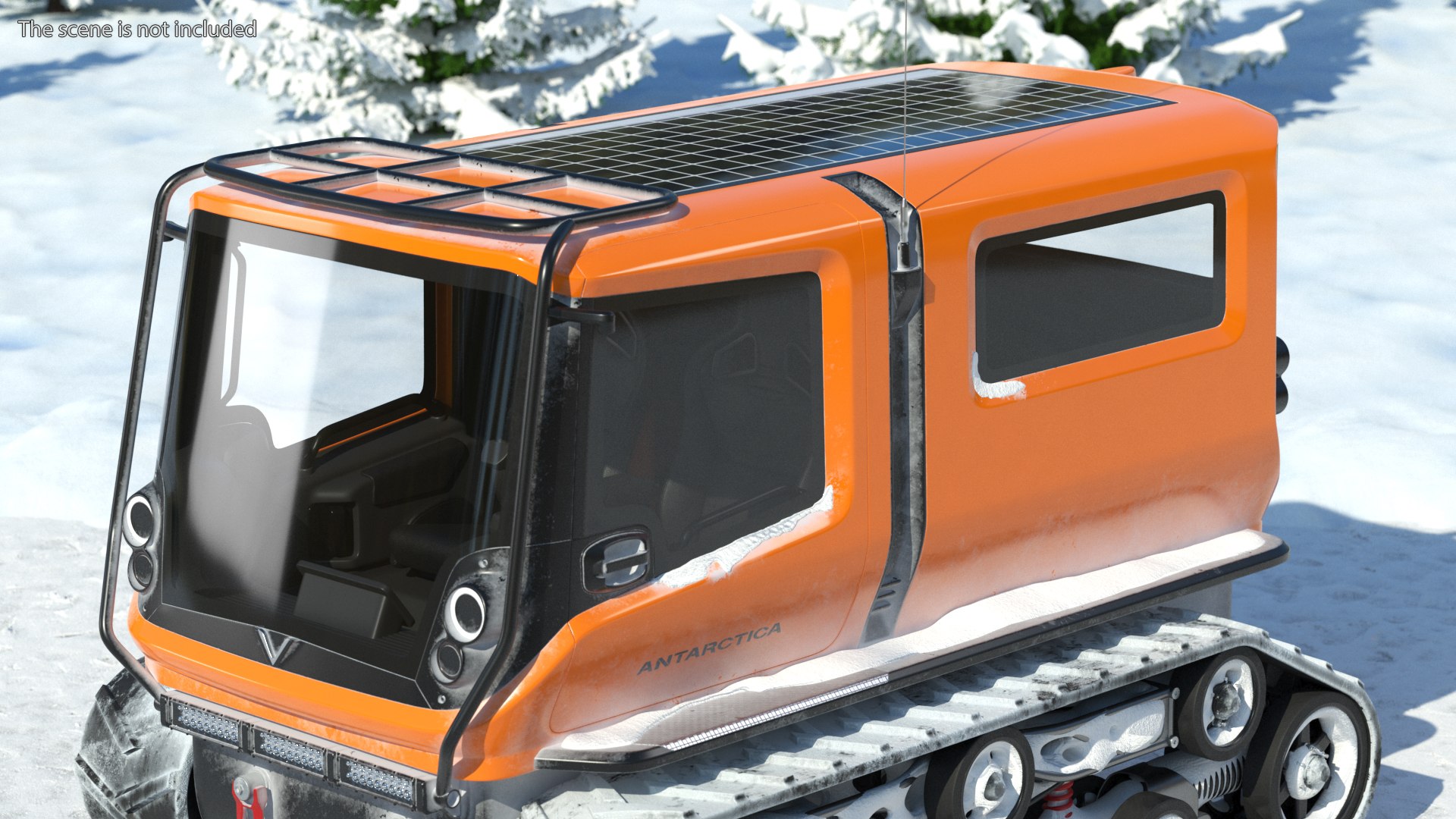 3D Venturi Polar Vehicle Snowy model - TurboSquid 2135020