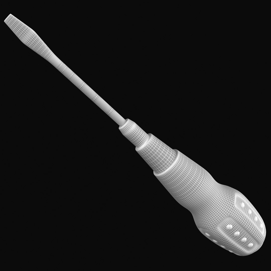 Screwdriver Screw Driver 3d Model