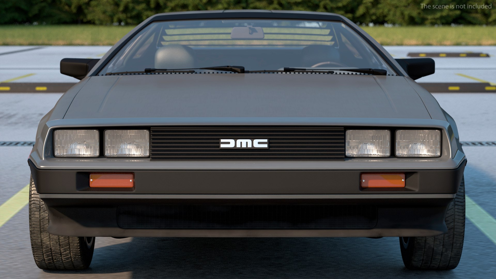 DeLorean DMC-12 Simple Interior 3D - TurboSquid 2070439