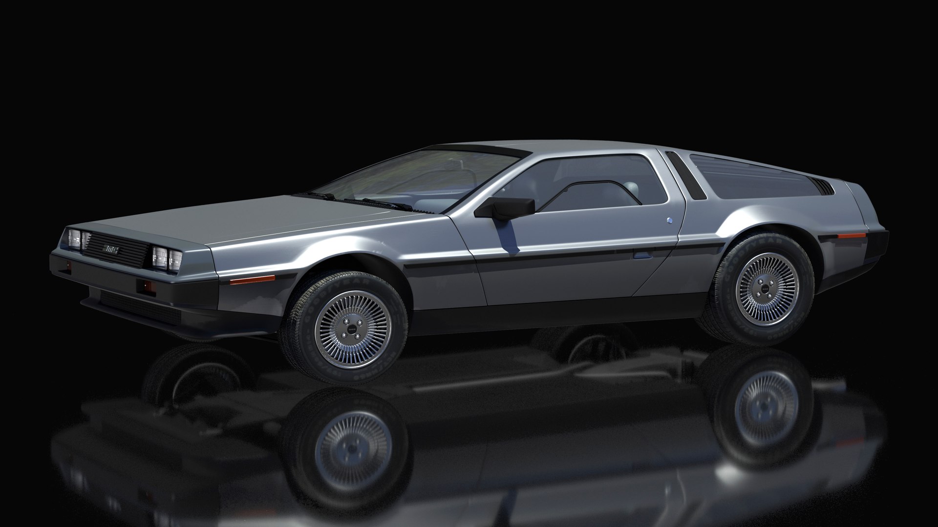 DeLorean DMC-12 Simple Interior 3D - TurboSquid 2070439