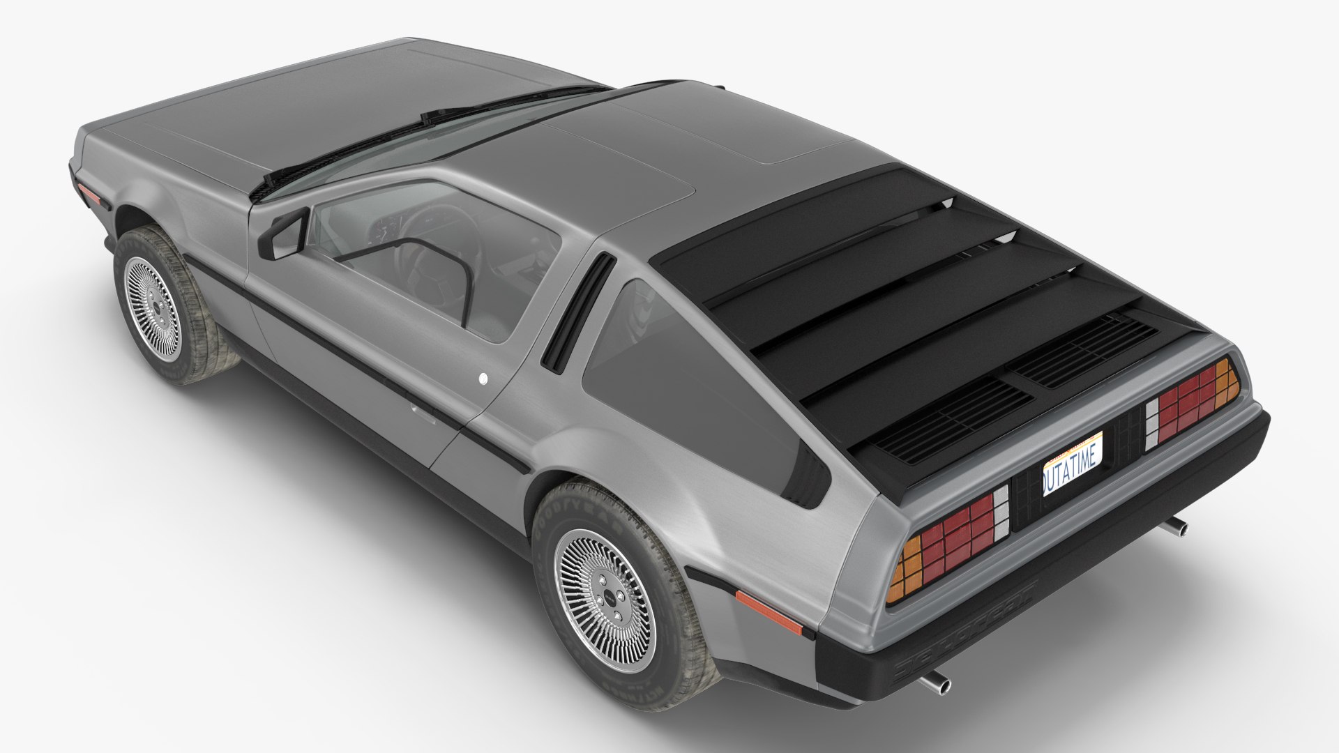 DeLorean DMC-12 Simple Interior 3D - TurboSquid 2070439