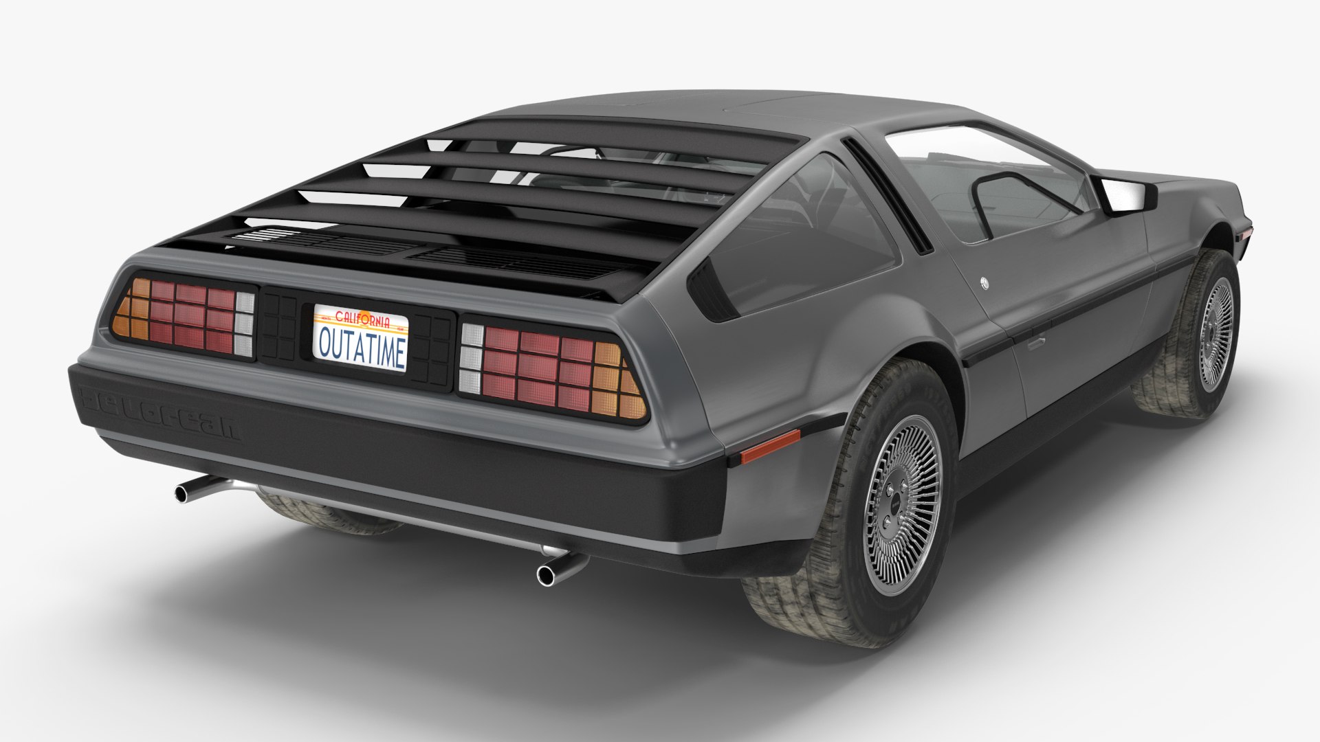 DeLorean DMC-12 Simple Interior 3D - TurboSquid 2070439