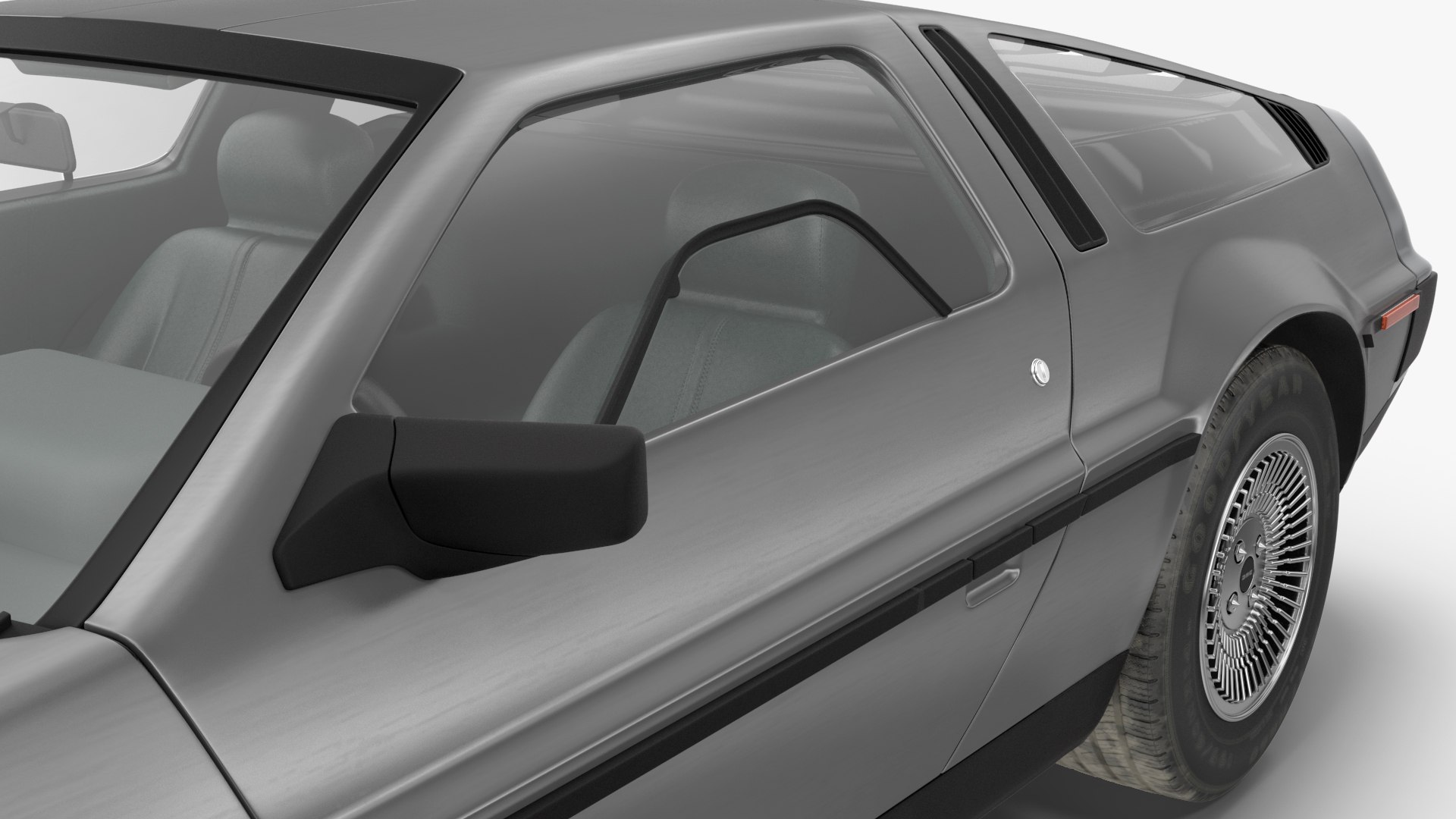 DeLorean DMC-12 Simple Interior 3D - TurboSquid 2070439
