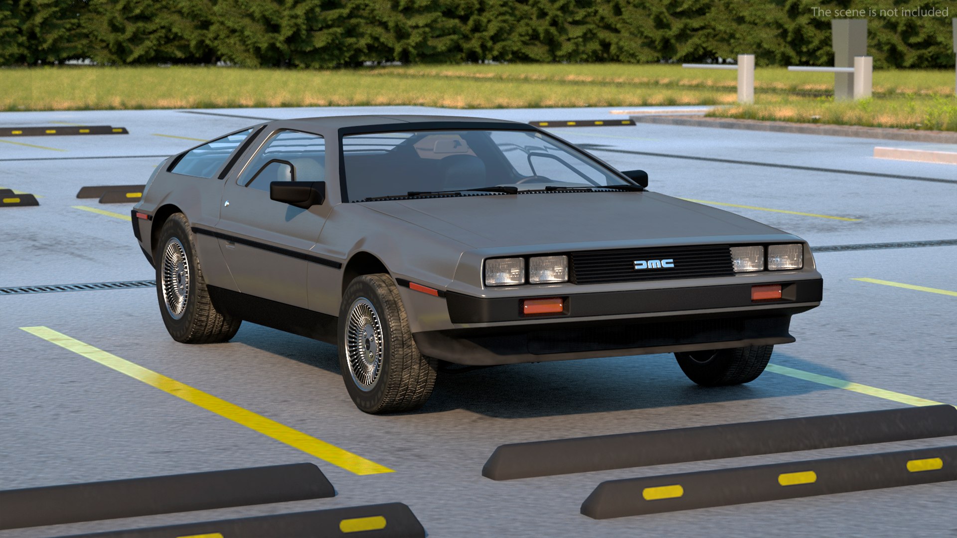 DeLorean DMC-12 Simple Interior 3D - TurboSquid 2070439