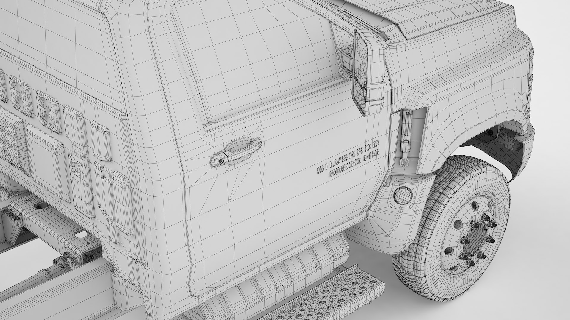 3D model 2020 Chevrolet Silverado 6500HD Chassis 03 - TurboSquid 2040657
