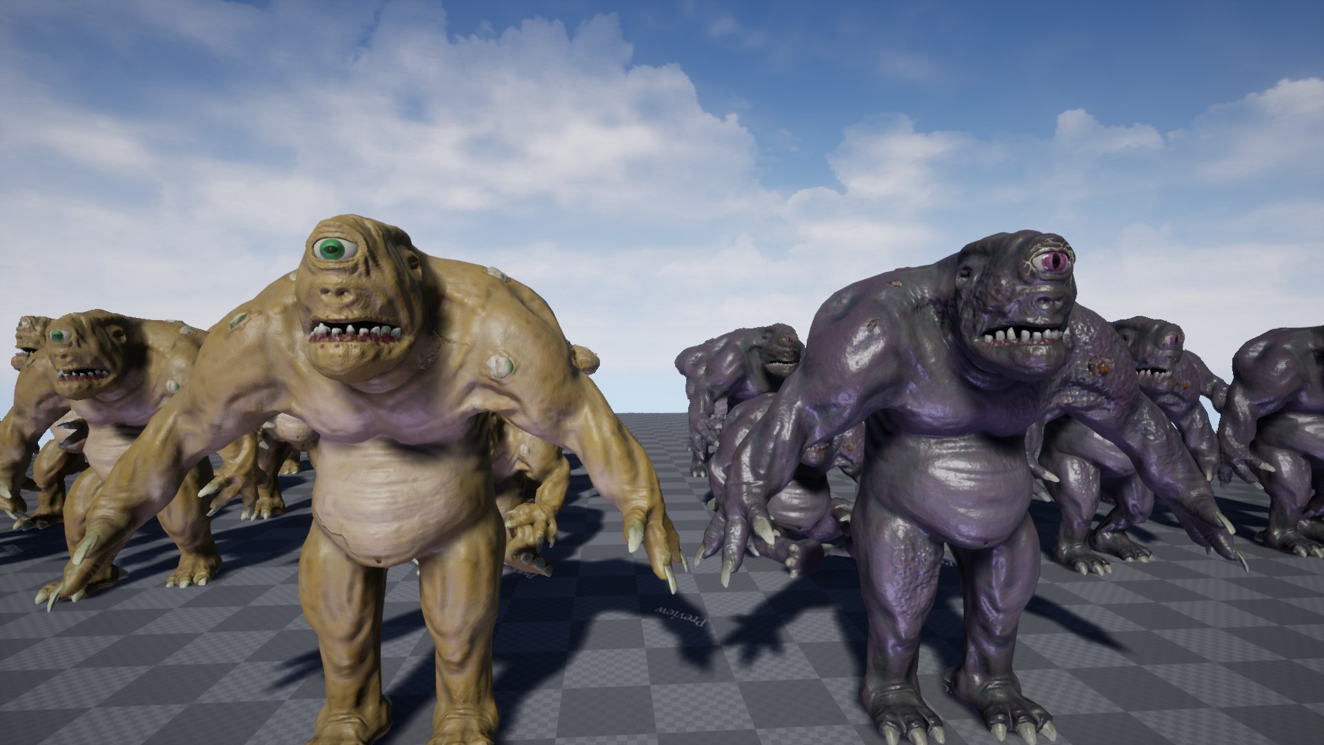 3D Model Cyclops Creature - TurboSquid 1644884