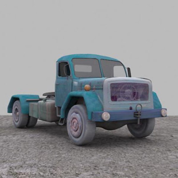 old truck 3d model