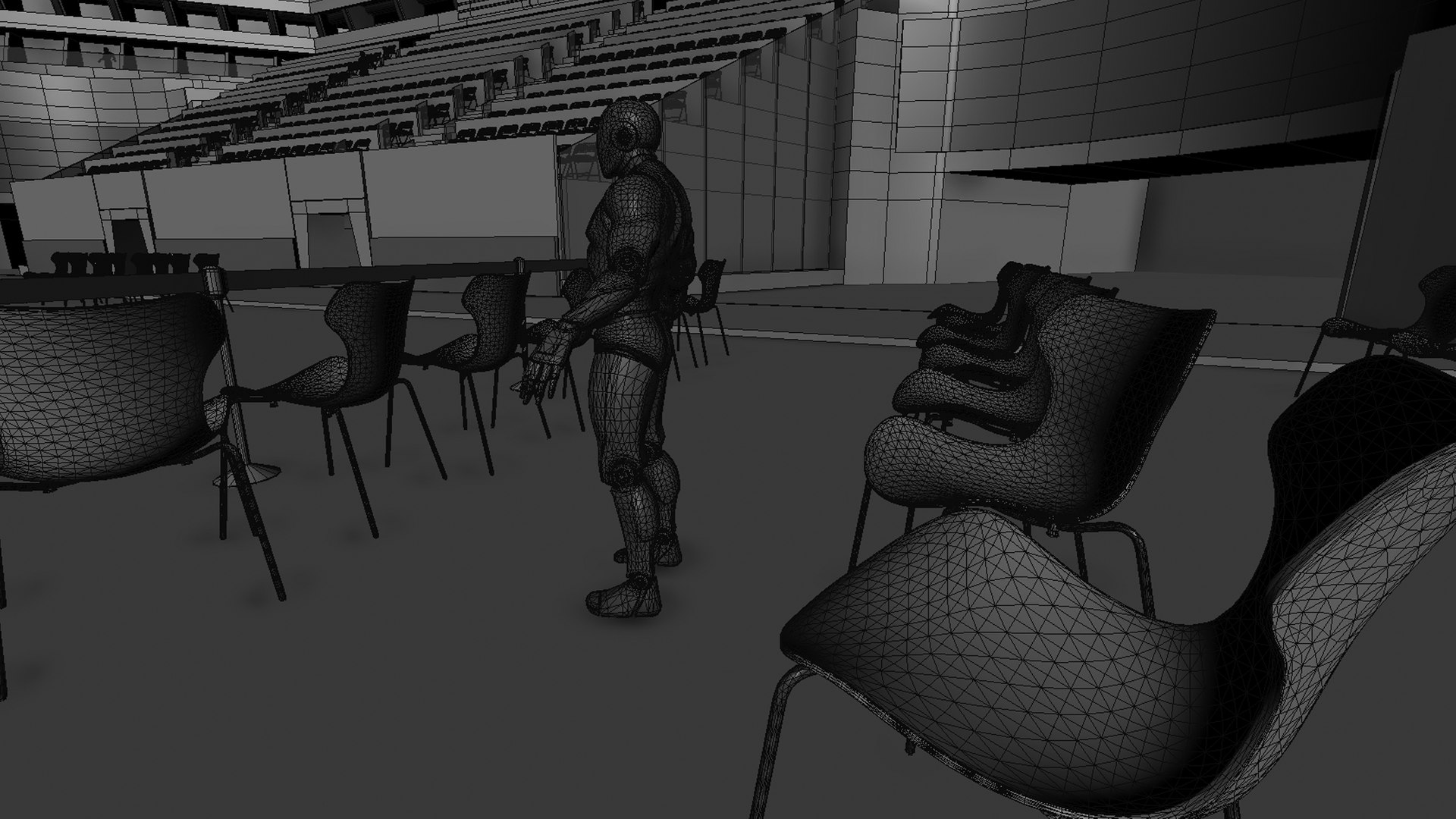 3D Octagon Stadium Fight Ring - TurboSquid 2195877