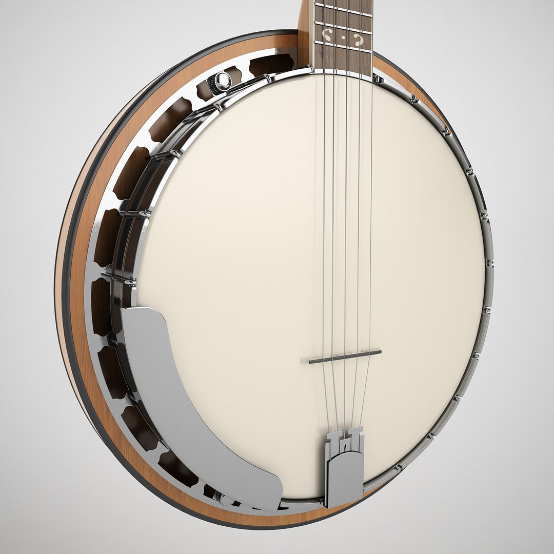 3d model banjo
