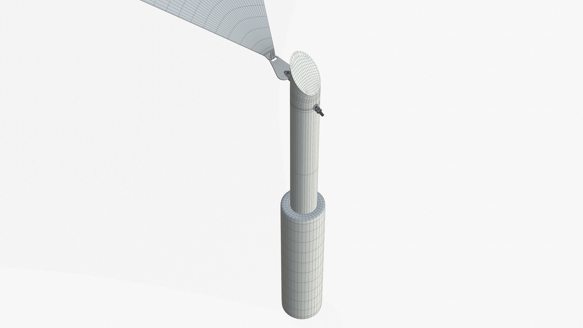 Tensile Shade Structures 3D model - TurboSquid 1799108